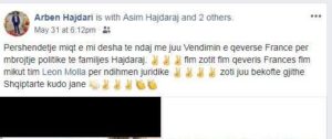 Vëllai dhe motrat e Azem Hajdarit kërkojnë azil politik në Francë. Kush ...